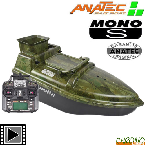 Anatec monocoque s wood an i6x bait boat – Chrono Carp