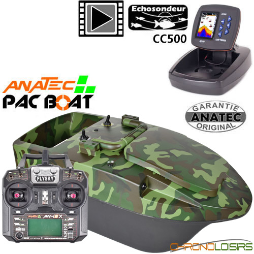 Anatec pac boat startr camou forest an i6x bait boat cc500 – Chrono Carp
