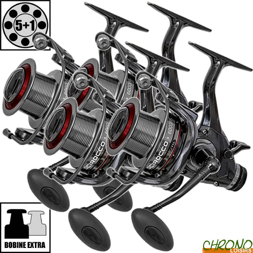 Carp zoom scirocco 6000bbc freespool reel x4 – Chrono Carp