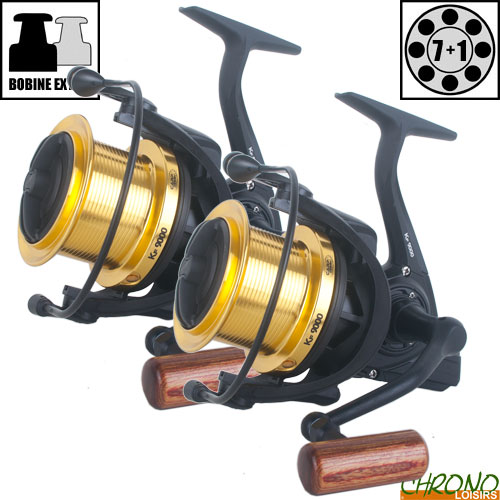 Carp design kf9000 gold reel x2 – Chrono Carp