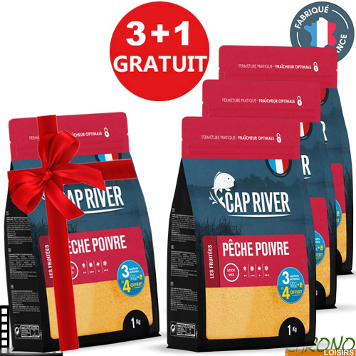 Stick mix cap river peche poivre 1kg x3 – Chrono Carpe