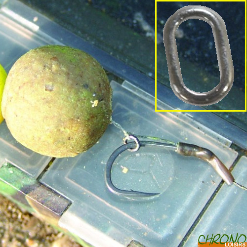 Anneaux korda oval rig ring par 20 – Chrono Carpe
