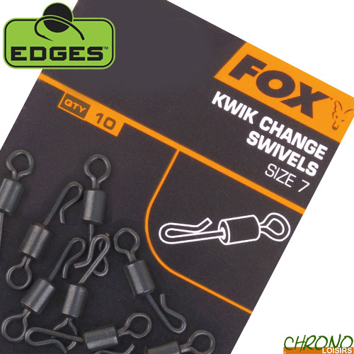 Emerillon fox edges kwik change swivels par 10 – Chrono Carpe