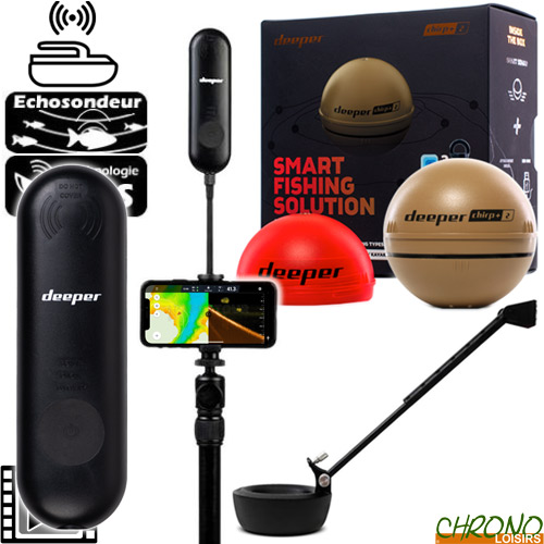 Kit sondeur bateau amorceur deeper chirp 2 amplificateur wifi – Chrono Carpe